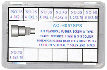 Chronograph Watch, Push Pusher Buttons