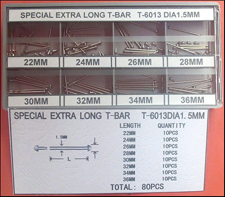 T-bars Screw Lug Assortments