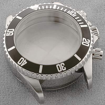 Valjoux 7750 and ETA 7750 Cases with Black Bezel