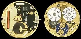 ESA / ETA Quartz Movements 255.xxx Series Round Sizes