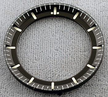 omega inner bezel for cases 186 1998 inner bezel for 186 1998 caliber ...