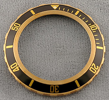 Omega Steel and Gold Bezel with Black Insert 082DB1067