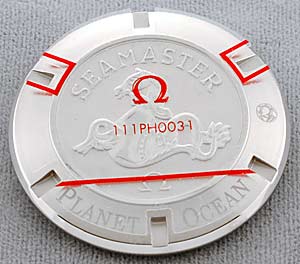 Omega Case Backs and Enlargement Rings