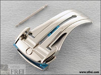 Deployment Buckle, for Omega Leather Watch Strap