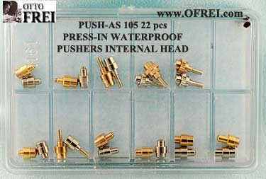 Chronograph Watch, Push Pusher Buttons