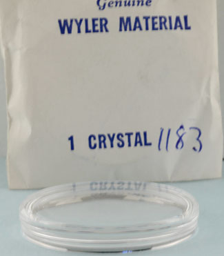 Genuine Wyler Watch Crystals